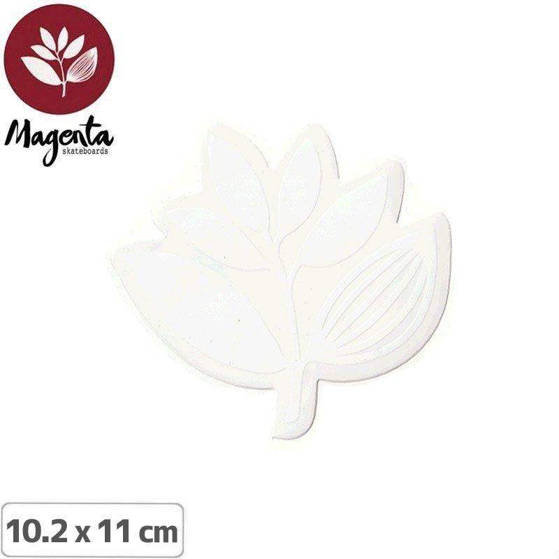 MAGENTA マゼンタ スケボー ステッカー PLANT STICKER WHITE ホワイト 10.2 x 11cm NO19 : ac ...