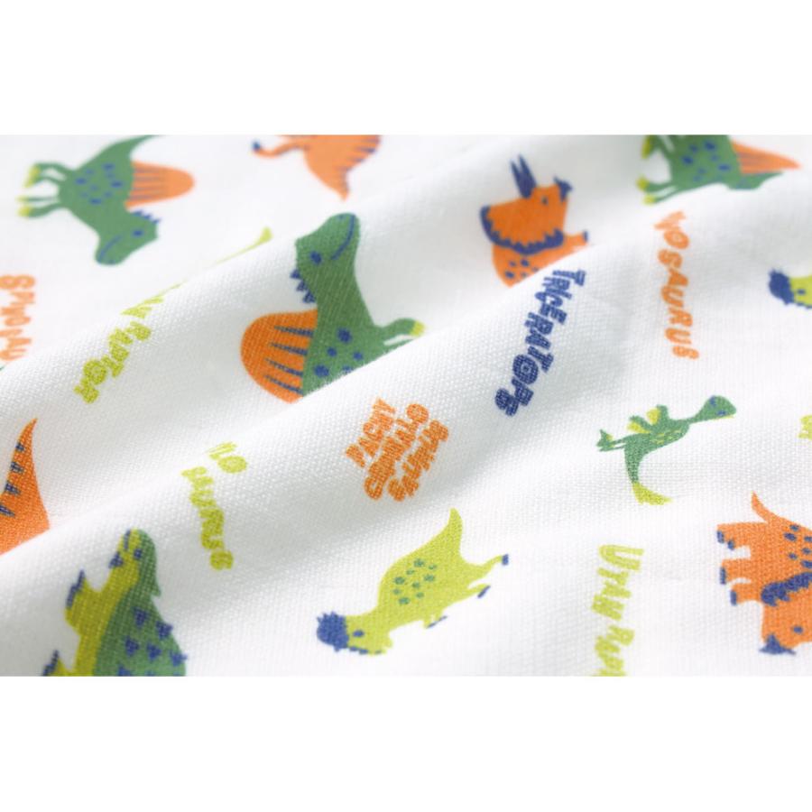 スケーター マスコット 付き タオル 30×30cm ガーゼ パイル 綿100％ ベビー 子供 可愛い skater BMT1 ティラノサウルス ディノサウルス 恐竜 ダイナソー ...