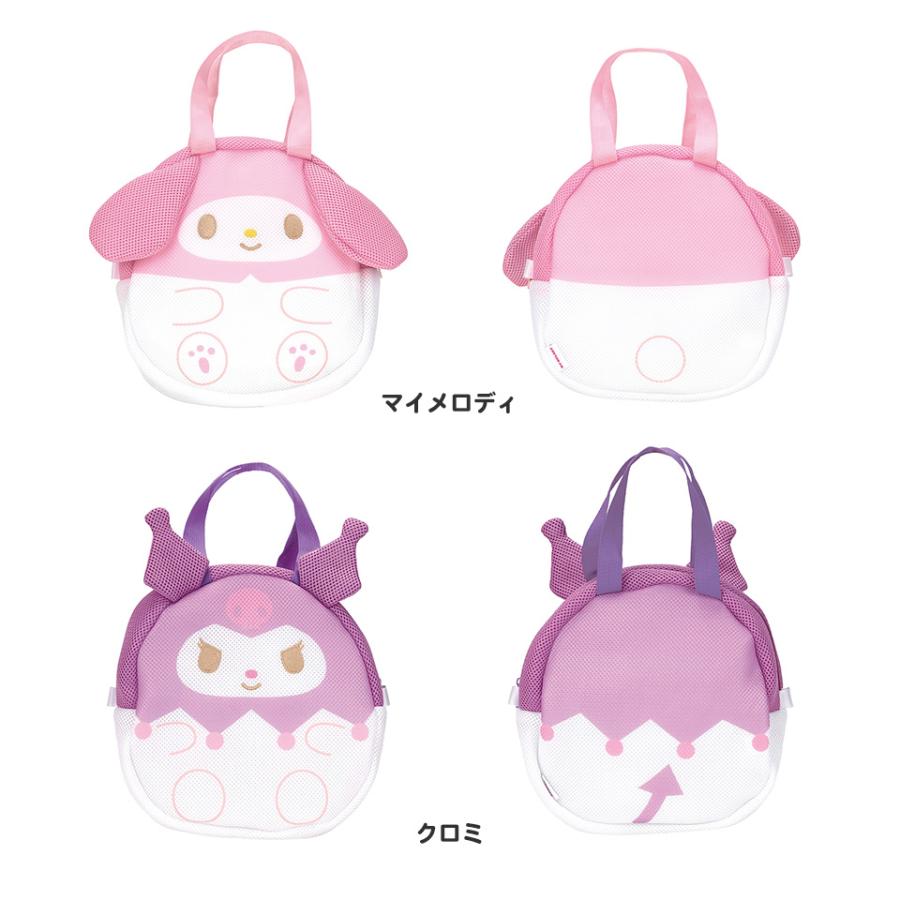 マイメロディ ダイカットバッグ メッシュ生地 トートバッグ バッグ かばん 手提げ 子供 キッズ 可愛い スケーター skater BM1D ...