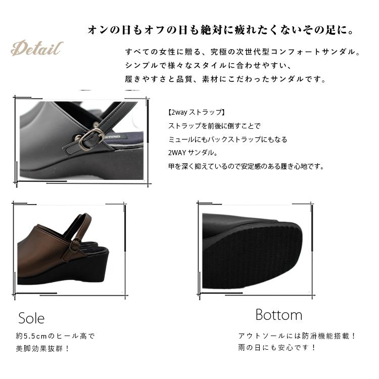 LUCIANO VALENTINO ルチアーノバレンチノ サンダル レディース 日本製 接触冷感 オフィスサンダル カバードサンダル オフィス ...