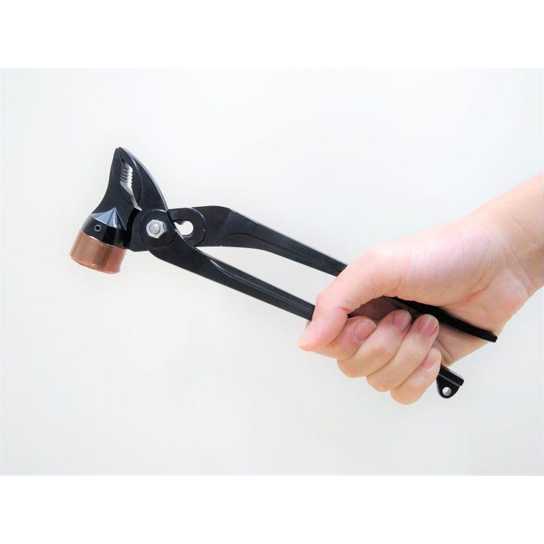 【打つ、つかむで捗るアウトドア】小型 ハンマープライヤー キャンプ アウトドア 工具 ツール DIY 日本製 スリーピークス HMP-250 ...