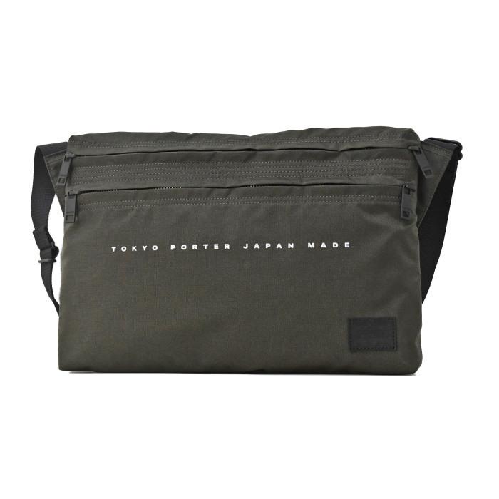 PORTER ポーター フラット ショルダーバッグ 861-16806 カーキ 吉田カバン FLAT ショルダー サコッシュ 横型 : skipspace - 通販 - Yahoo!ショッピング