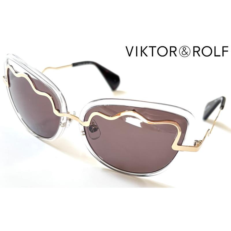 VIKTOR&ROLF ヴィクター&ロルフ(VIKTOR&ROLF) サングラス 71-0132 COLOR 01 ブラウン・ゴールド : エスケーネット販売 - 通販 - Yahoo!ショッピング
