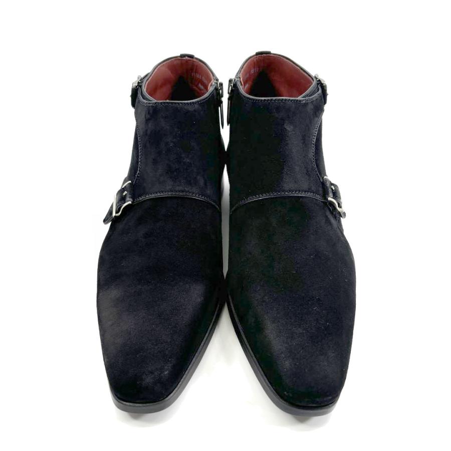 MAGNANNI 未使用保管品 マグナーニ ダブルモンク チャッカブーツ インサイドジップ シングルオパンカ EU40(約25.0cm〜25.5cm) : SiSSY.Japon ヤフー ...