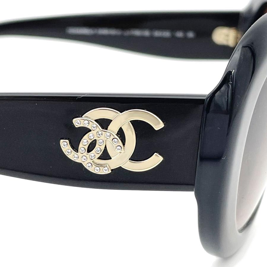 CHANEL シャネル サングラス ココマーク ラインストーン ブラウン系ラメ入り 5469-B-A : SiSSY.Japon ヤフー ...