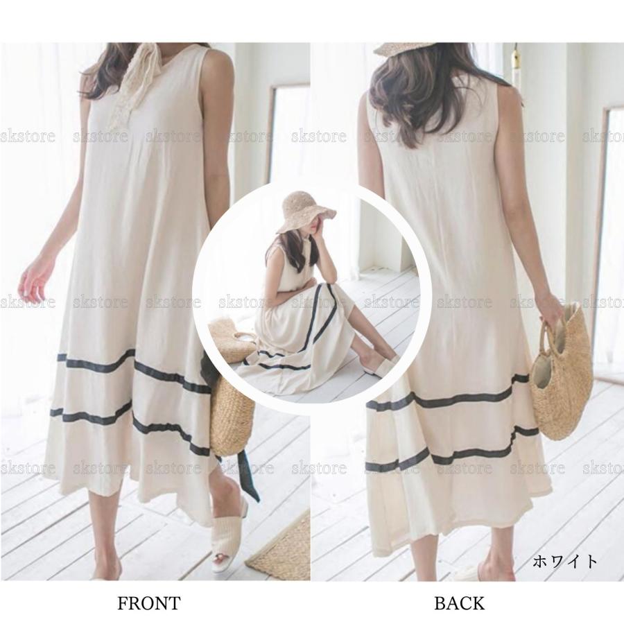 ワンピース レディース 夏 肌触り 50代 40代 きれいめ ロング タンクワンピ キャミワンピ 膝下 マキシ丈 さらっと : skstore - 通販 - Yahoo!ショッピング