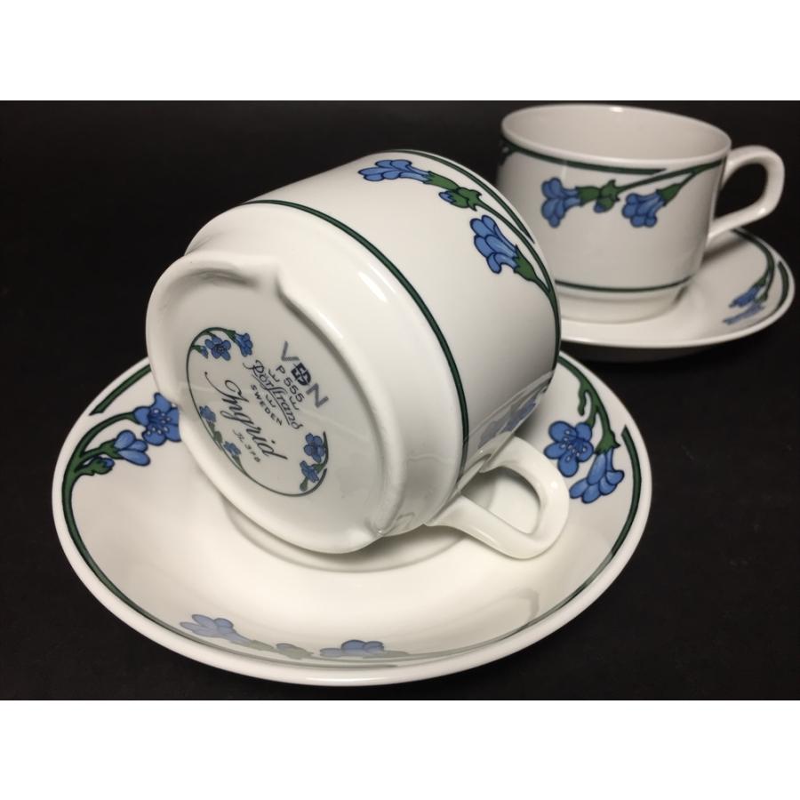 Rorstrand ヴィンテージ 北欧 RORSTRAND ロールストランド INGRID JL378 C&S カップ&ソーサー 2客セット : SK STORE - 通販 - Yahoo ...