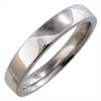 平打 リング シンプル Pt900 約4mm幅 : ジュエリー工房 SkyBell - 通販 - Yahoo!ショッピング