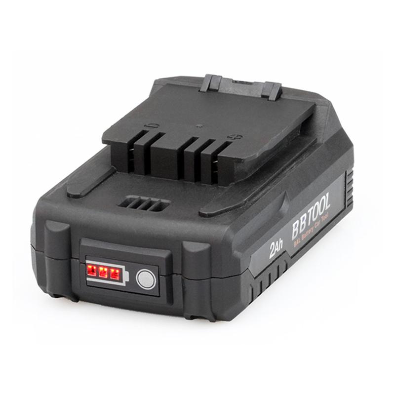 BAL（大橋産業） 5110 大橋産業 BAL BBTOOL リチウムイオン電池パック 2Ah DC18V BBTOOL充電式電動工具専用 充電残量表示ランプ付 底面ゴムカバー付 : スカイ ...
