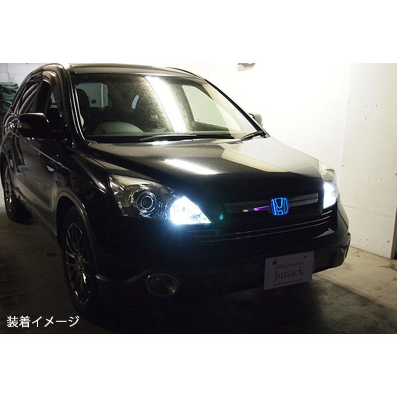 Junack LTE-H11 ジュナック LED Trans Emblem LEDトランスエンブレム ホンダ車フロント用 RU系ヴェゼル(H30/8〜R3/3)/グレイスMC後(H29/6 ...