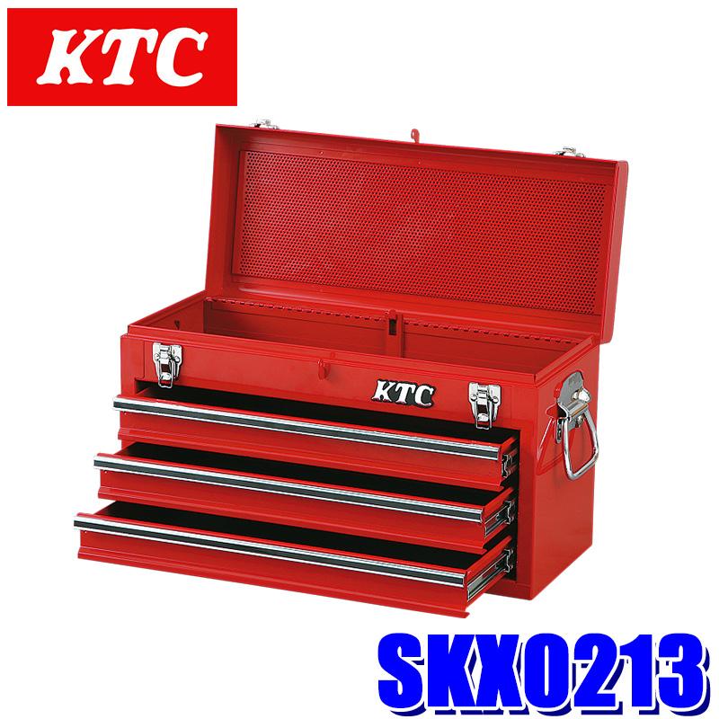 KTC SKX0213 京都機械工具 チェスト(3段3引出し) レッド 耐荷重8.5kg 工具入れ ツールボックス (北海道・沖縄・離島 配送不可) : スカイドラゴンオートパーツストア ...