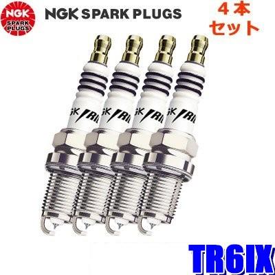 NGK 【メール便対応可】TR6IX(3689) 日本特殊陶業 イリジウムIX スパークプラグ 4本セット : スカイドラゴンオートパーツ ...