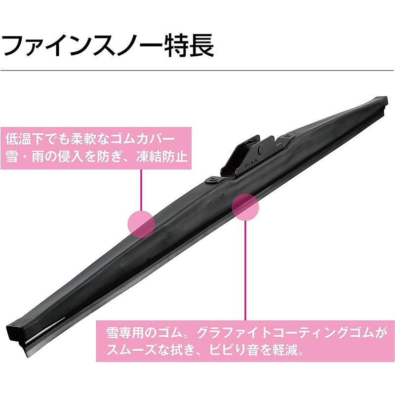 PIAA スバル クロストレック GU#系(R5.1〜)用 呼番81/5/3R FG60W＋FG40W＋FG35RW＋SH-11＋SH-11 ピア ファインスノー ワイパーブレードセット ...