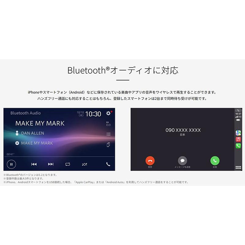 カロッツェリア DMH-SF600 pioneer パイオニア carrozzeria 9型フローティング 1DINディスプレイオーディオ Bluetooth/USB/Apple ...