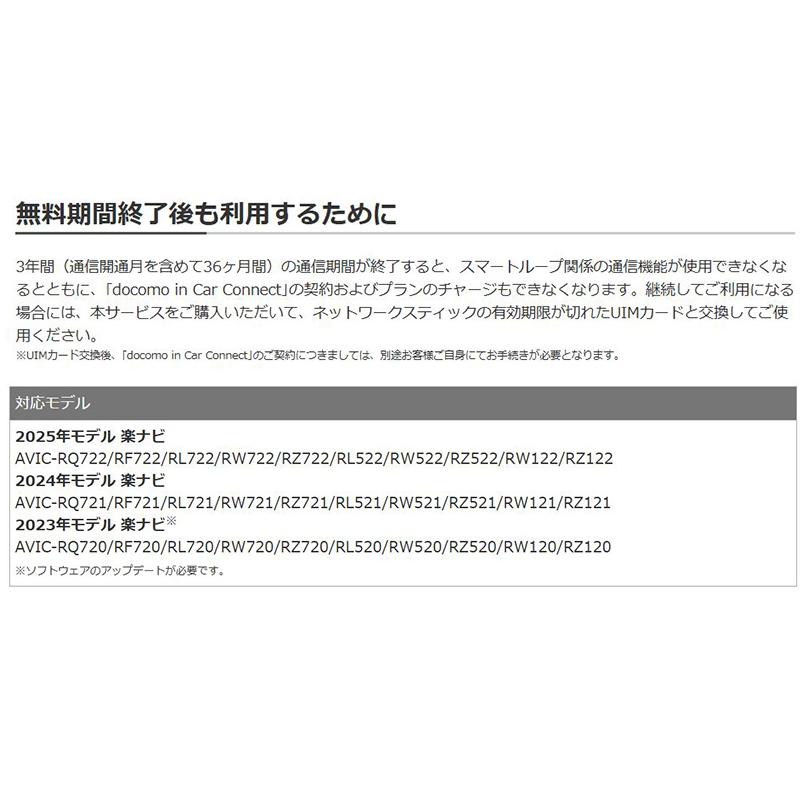 楽ナビ ND-DC5 pioneer パイオニア carrozzeria カロッツェリア ネットワークスティック 楽ナビ専用 通信期間3年付 USBケーブル同梱 車内Wi-Fiスポット Wi ...