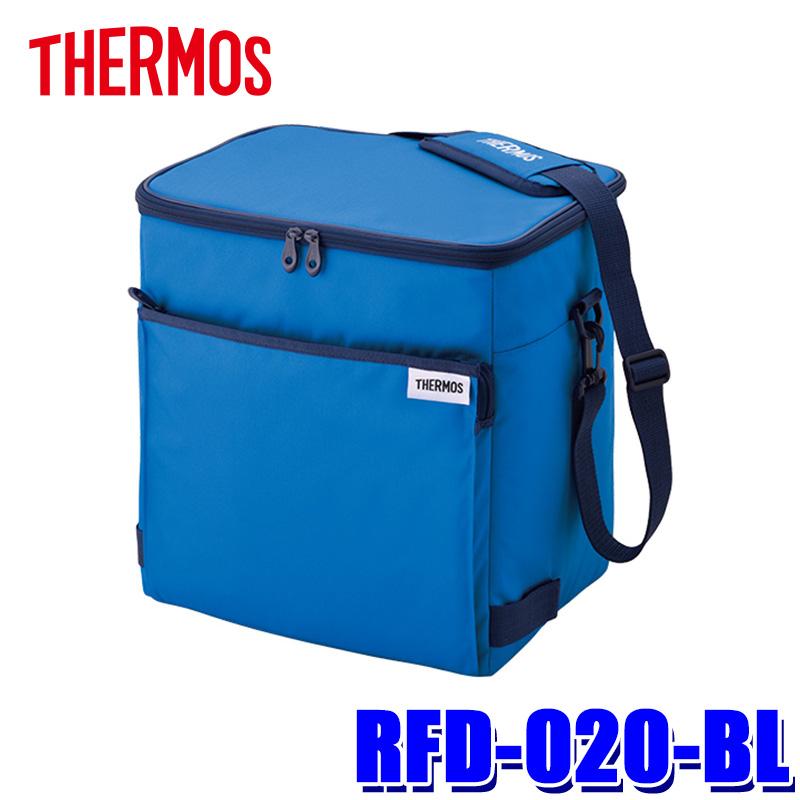 THERMOS RFD-020-BL THERMOS(サーモス) ソフトクーラー ブルー 保冷バッグ 大容量 約20L 本体寸法：幅30×奥行23×高さ34cm : スカイドラゴンオートパーツ ...