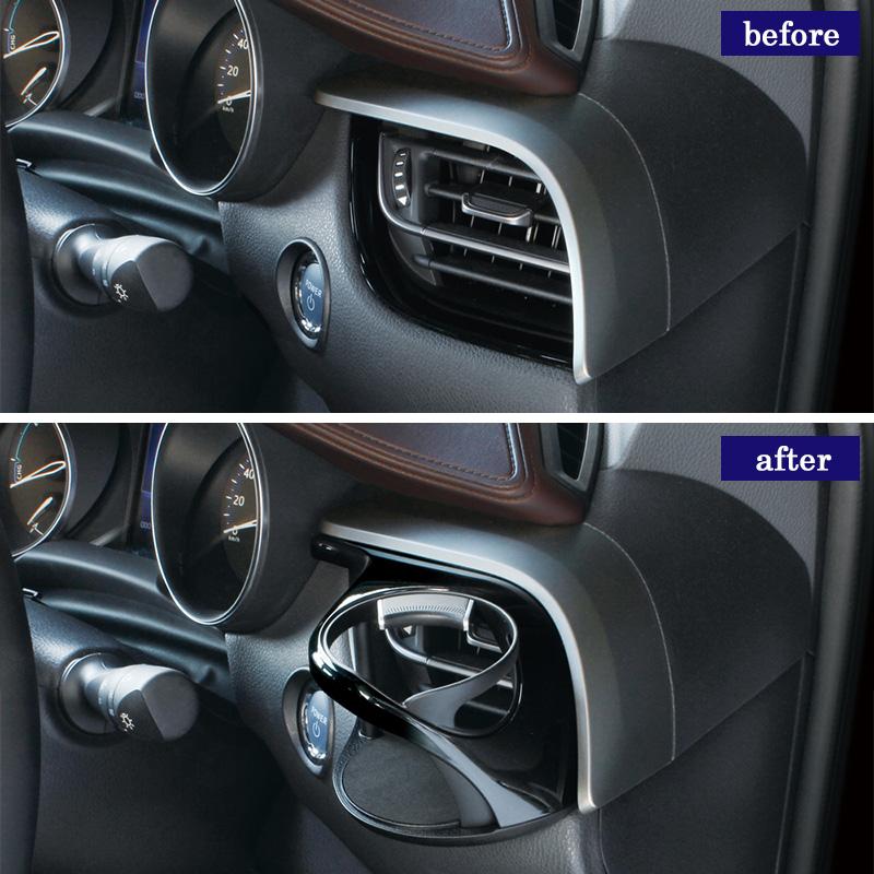 槌屋ヤック SY-C1 YAC C-HR専用 エアコンドリンクホルダー 運転席用 SYC1 : スカイドラゴンオートパーツストア - 通販 - Yahoo!ショッピング