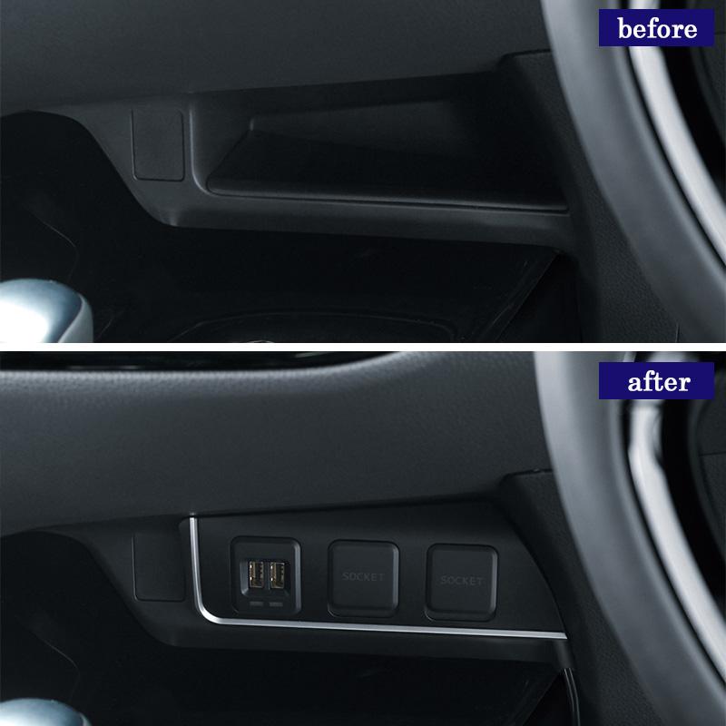 槌屋ヤック SY-C5 YAC C-HR専用 コンソール電源BOX USB2口・アクセサリーソケット2口 SYC5 : スカイドラゴンオートパーツストア - 通販 - Yahoo!ショッピング