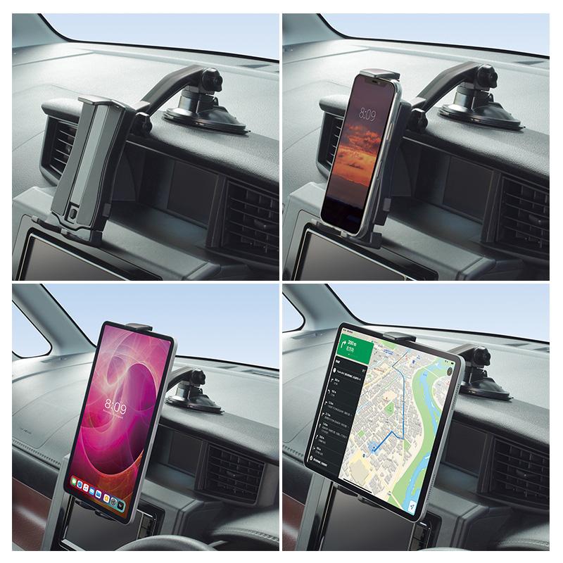 槌屋ヤック ZE-62 YAC ZIONE ピタンコタブレットホルダー2 ZE62 : スカイドラゴンオートパーツストア - 通販 - Yahoo!ショッピング