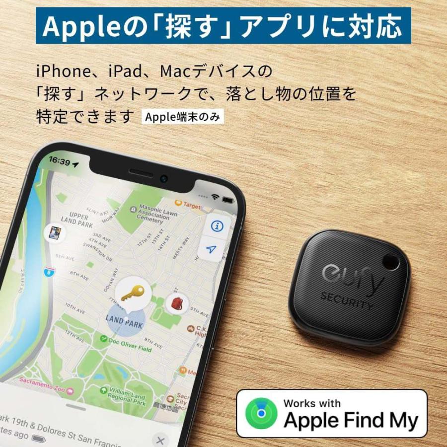 アンカー 紛失防止 トラッカー T87B0N11 Anker Eufy ユーフィ スマートトラックリンク 紛失タグ Security SmartTrack Link :AY-anker ...