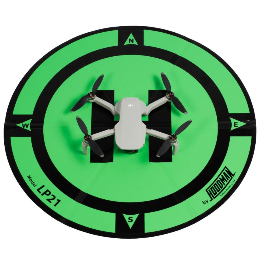 Hoodman 加重三つ折りランディングパッド 50 ドローン 離着陸ヘリポート 直径50cm : lp21 : SkyLink Japan ...