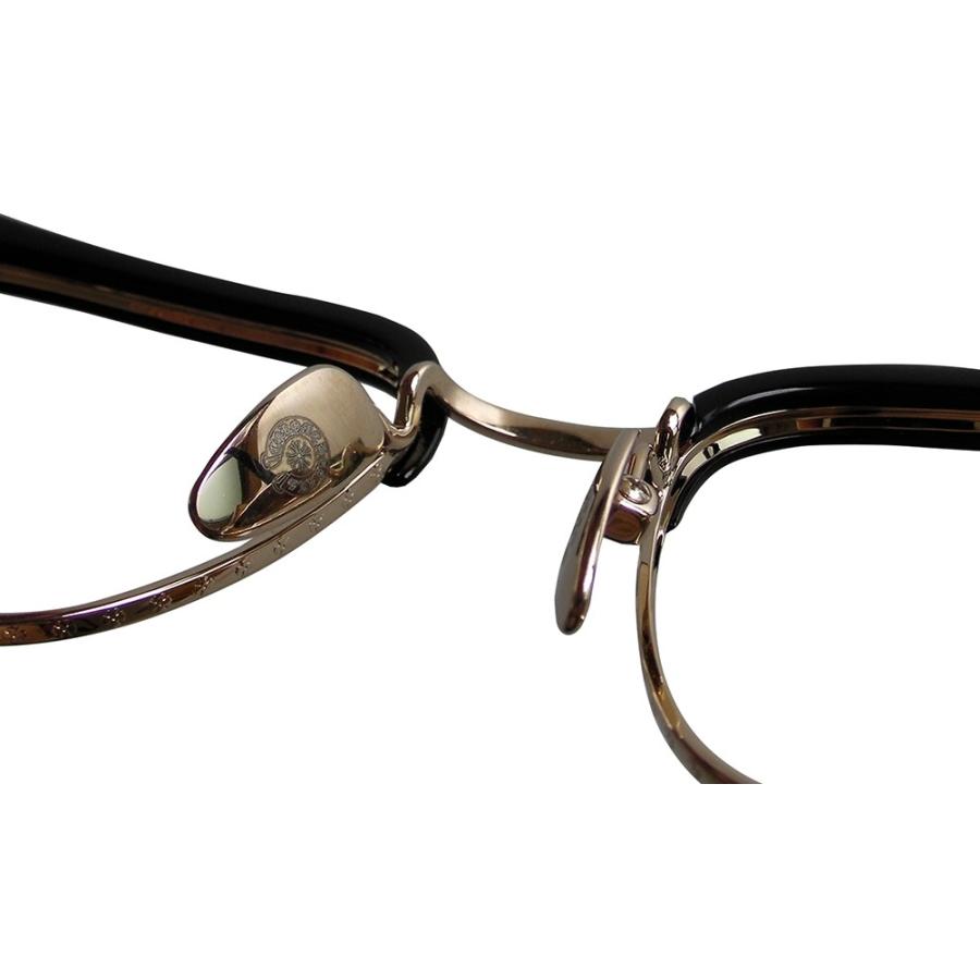 CHROME HEARTS TIMMMMBR I BLACK GOLD PLATED 54-19-147 クロム CHROME HEARTS TIMMMMBR I BLACK GOLD PLATED 54-19-147 クロム
