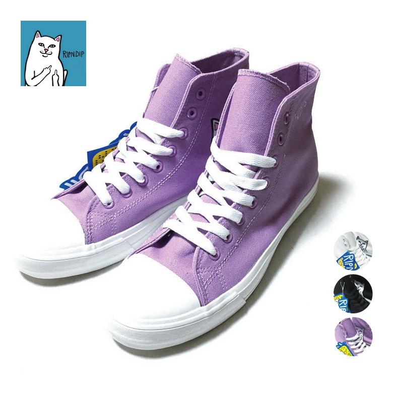 RIPNDIP（リップンディップ） Lord Nermal High Top Shoes ハイカット スニーカー メンズ 送料無料 ...