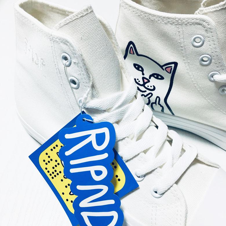 RIPNDIP（リップンディップ） Lord Nermal High Top Shoes ハイカット スニーカー メンズ 送料無料 ...