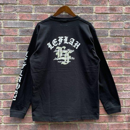 【SALE10％OFF￥6,270→￥5,643】【LEFLAH】Old-E collage logo long tee (ブラック） :LF22AW-OL-LS-BLK:SLOW ...