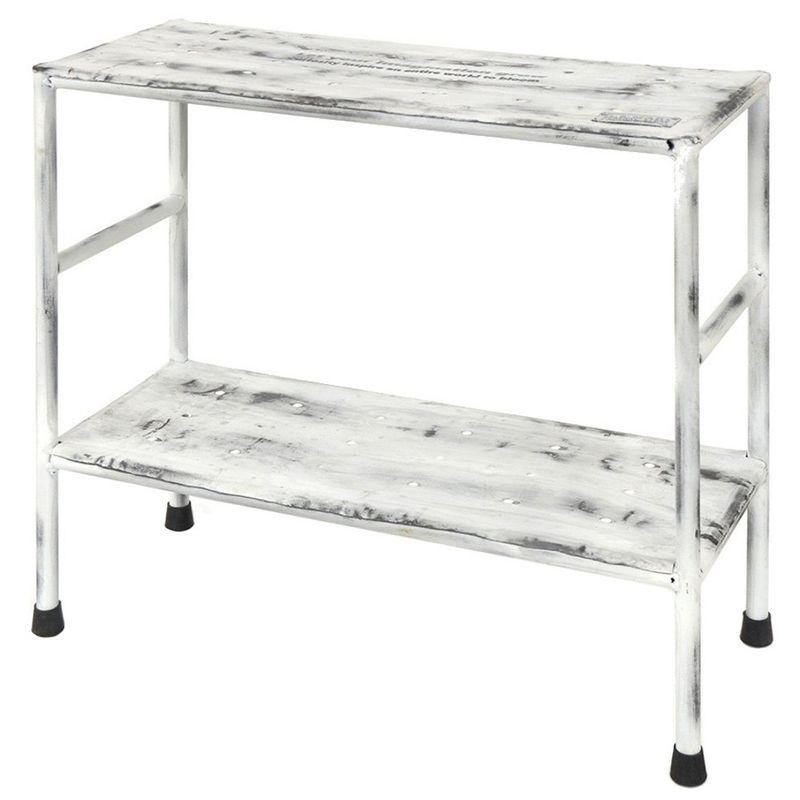 azi-azi アジアジ メタルテーブル 2ステップ AZ-1298 :20230820094740-00213:Slow-Life - 通販 - Yahoo!ショッピング