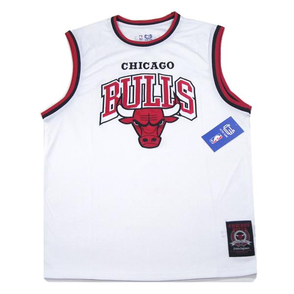 NBA ULTRA GAME【公式ライセンス★ふんだんに刺繍を使った迫力のチームロゴ】NBA CHICAGO BULLS ゲームジャージ ...