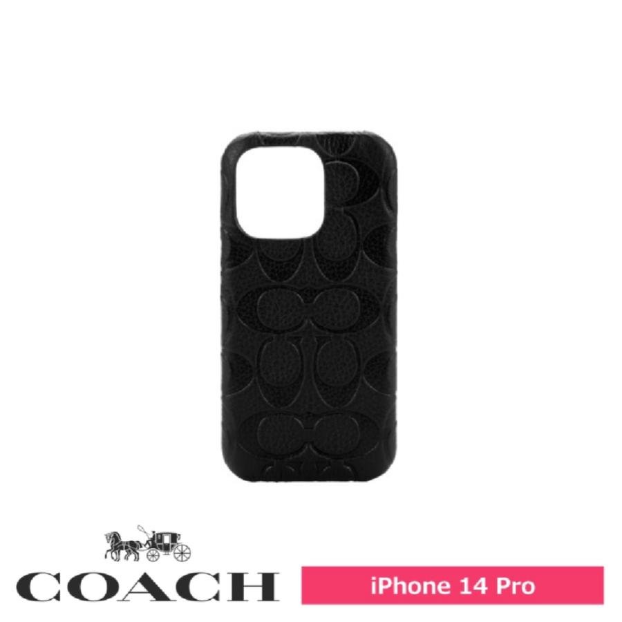 COACH コーチ iPhone 14 Pro ケース Coach Slim Wrap - Pebbled Black CIPH-131-BLKEB : スマイノ - 通販 - Yahoo ...