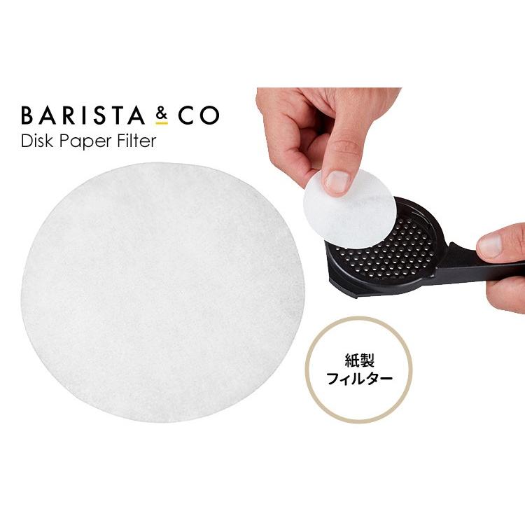 BARISTA＆CO ツイストプレス専用ディスクペーパーフィルター（300枚入り） バリスタアンドコー : SmartKitchen - 通販 ...