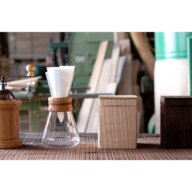 KIRIFT コーヒーストッカー 200g 蜜蝋 国産桐 キリフト COFFEE STOCKER : SmartKitchen - 通販 ...