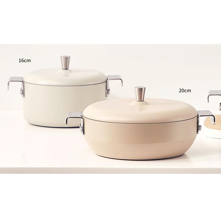 Dr.HOWS PLATING 両手鍋 20cm 1.7L 直火・IH対応 ドクターハウス プレーティング : SmartKitchen - 通販 - Yahoo!ショッピング