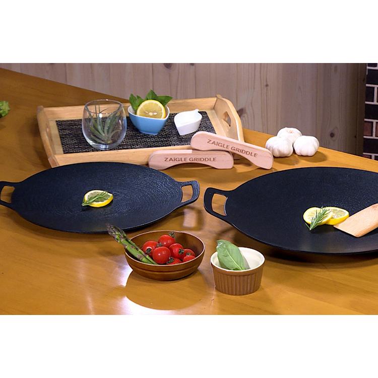 ZAIGLE グリドル 36cm IH 直火 グリドルパン 取っ手付き ザイグル : SmartKitchen - 通販 - Yahoo!ショッピング