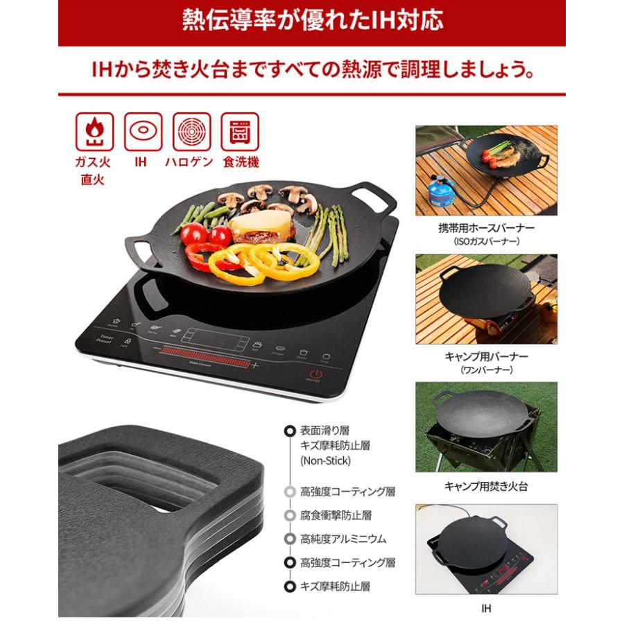 IHマルチグリドルパン 36cm レシピブック付き 直火・IH対応 Lサイズ フライパン グリルパン グリドル フォーシーズンズ 正規品 : SmartKitchen - 通販 - Yahoo ...