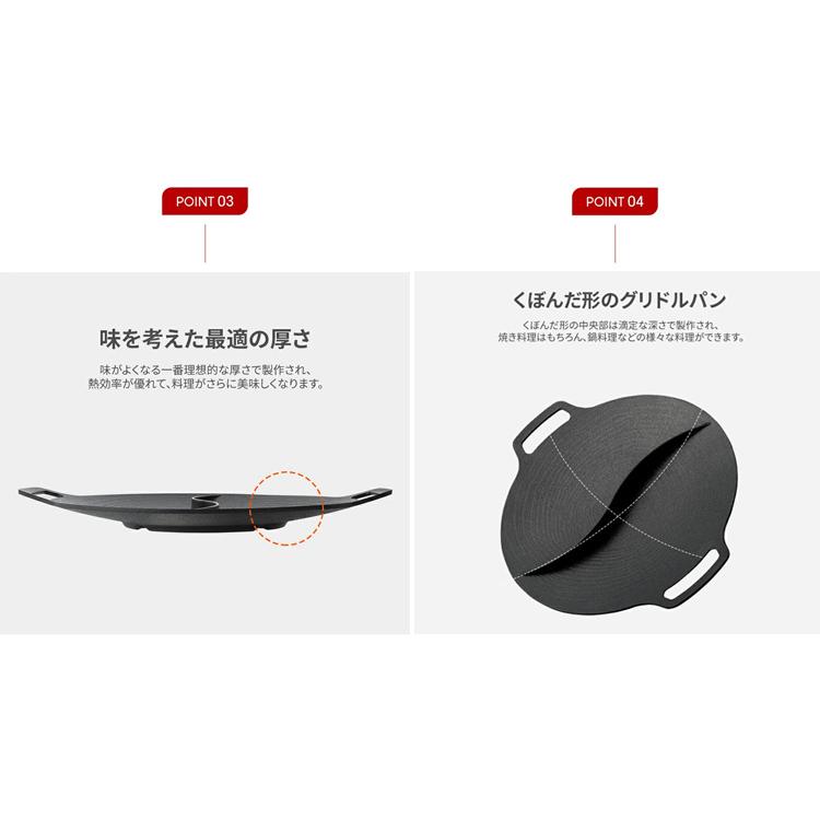 ARiSU パーティショングリドルパン 29cm IH対応 グリドル グリルパン 仕切り 同時調理 アリス お取寄せ（ZK） :S10011042:SmartKitchen - 通販 ...