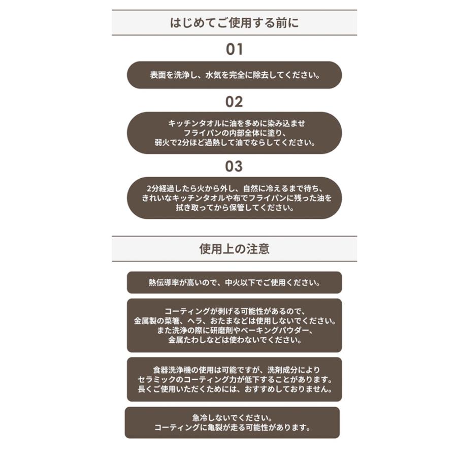 特典付 ROICHEN セラミックコーティングフライパン 20cm 深型 注ぎ口付き IH対応 ノンフッ素 : SmartKitchen - 通販 - Yahoo!ショッピング