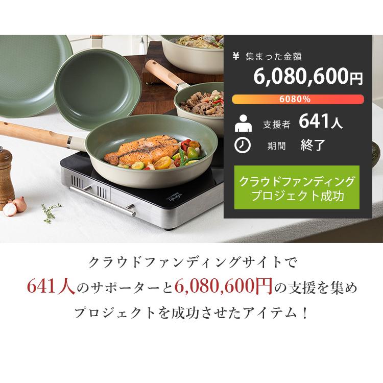 ROICHEN セラミックコーティングフライパン 28cm （平型 浅型 IH対応 ノンフッ素 クラウドファンディング） 特典付 : SmartKitchen - 通販 - Yahoo!ショッピング