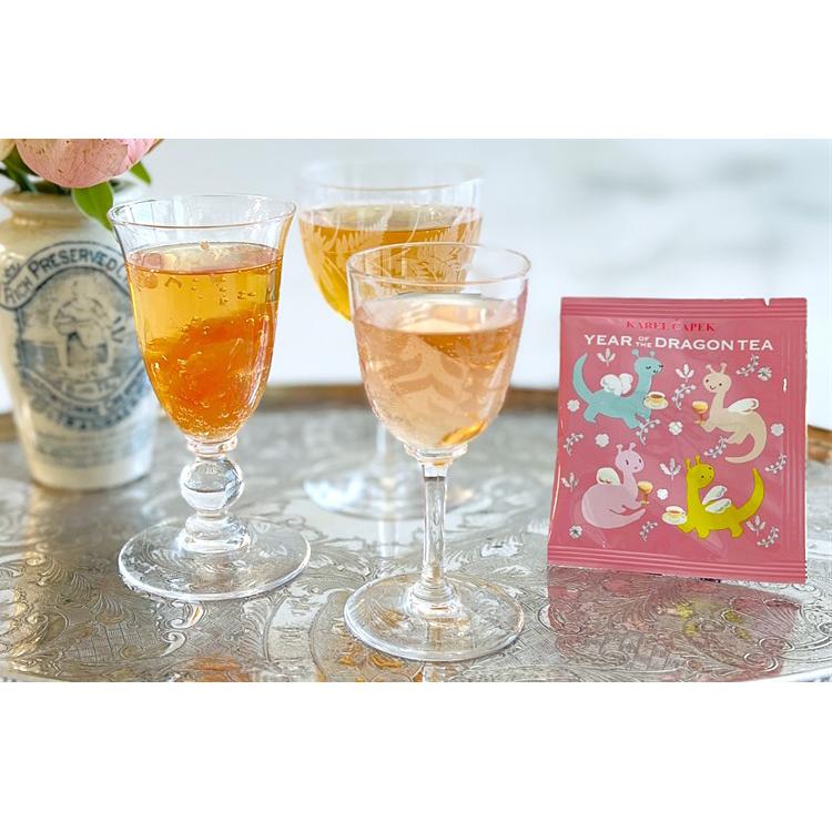 カレルチャペック 2024イヤーズティー 個包装カップ用ティーバッグ10P（5P×2セット） 限定 新年 紅茶 karelcapek メール便 ...