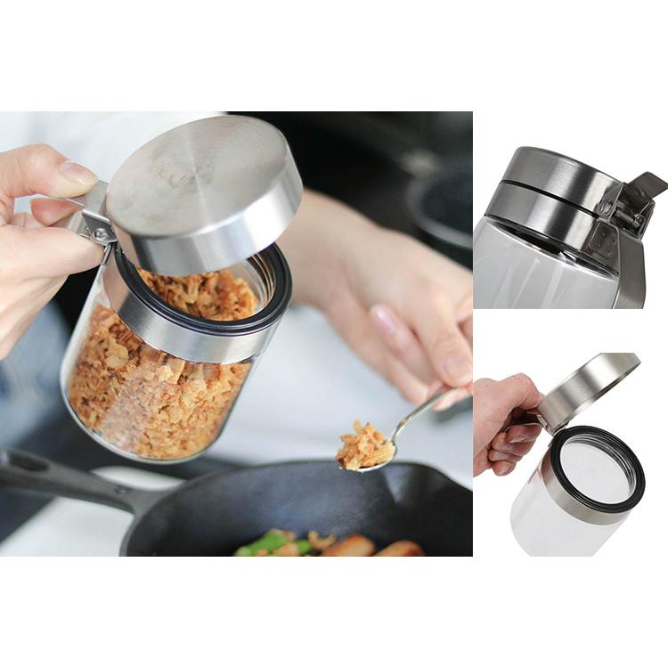 DULTON 2個セット スパイス ジャー ウィズ スプーン （ダルトン 耐熱ガラス 保存容器 スプーン付 塩 砂糖 300ml） : SmartKitchen - 通販 - Yahoo!ショッピング