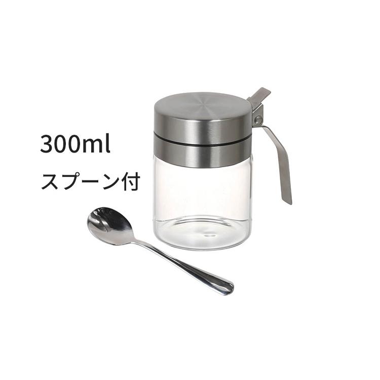 DULTON 2個セット スパイス ジャー ウィズ スプーン （ダルトン 耐熱ガラス 保存容器 スプーン付 塩 砂糖 300ml） : SmartKitchen - 通販 - Yahoo!ショッピング