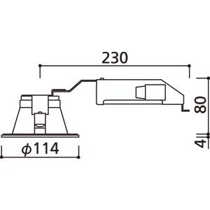 ODELIC ダウンライト 100φ埋込穴 LED内蔵 100W相当 電球色〜昼光色 色の変化を楽しむ 調光・調色 Bluetooth対応 R15クラス2 グレアレス : Smart ...