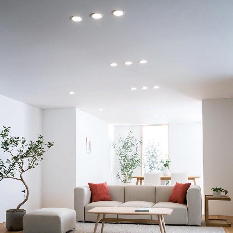 ODELIC ダウンライト 100φ埋込穴 LED電球交換型 60W相当 電球色〜昼光色 色の変化を楽しむ 調光・調色 Bluetooth対応 R15クラス2 ハイコーン : Smart ...