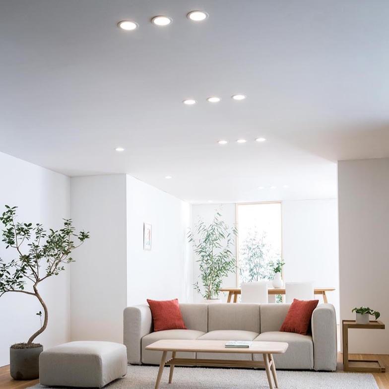 ODELIC ダウンライト 100φ埋込穴 LED電球交換型 60W相当 温白色 明るい雰囲気の黄色い光 調光不可 R15クラス2 ハイコーン : Smart Light - 通販 ...