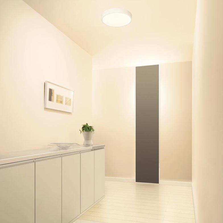 ODELIC シーリングライト コンパクト 小型 天井 LED おしゃれ 薄型 3500K 心地よい温白色 リモコン無し 調光 : Smart Light - 通販 - Yahoo!ショッピング