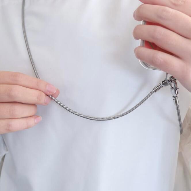 CASETiFY 即納 ケースティスマホ ショルダーストラップ ネックストラップ 首掛け Snake Chain 全2色 ハンズフリー ...