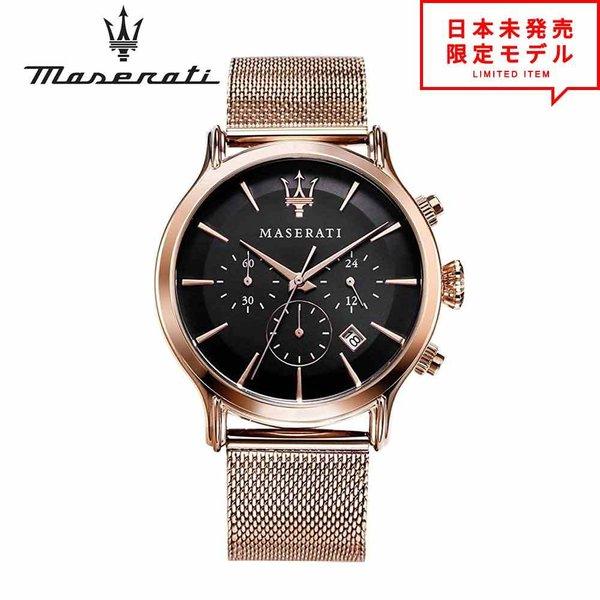 Maserati MASERATI マセラティ メンズ 腕時計 リストウォッチ R8873618005 ゴールド/ブラック 海外限定 時計 ...
