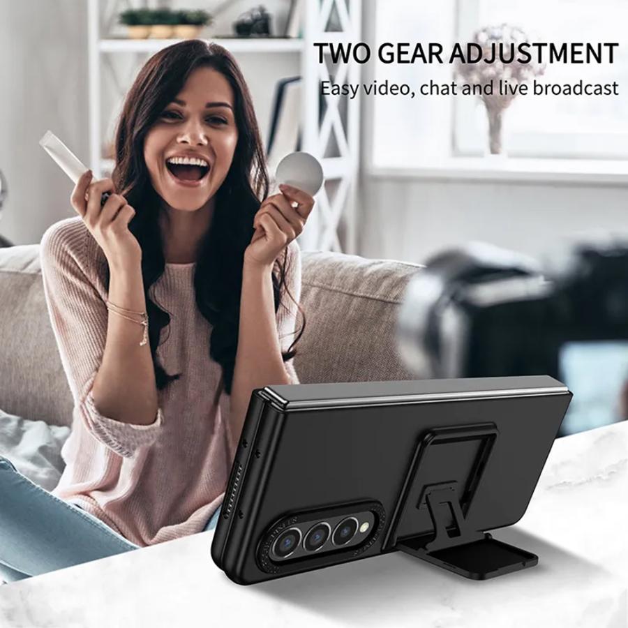 ギャラクシー Galaxy Z Fold5 / Z Fold4 スリム キックスタンド カメラ保護 衝撃吸収 ケース 全6色 ゼットフォールド 耐衝撃 軽量 カバー 送料無料 ...